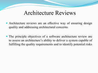 Architecture Review | PPTX