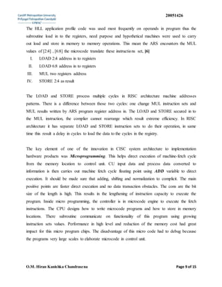 Architectures and operating systems | DOCX