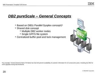 Architecturesfor massive parallel data base clustersproviding linear ...