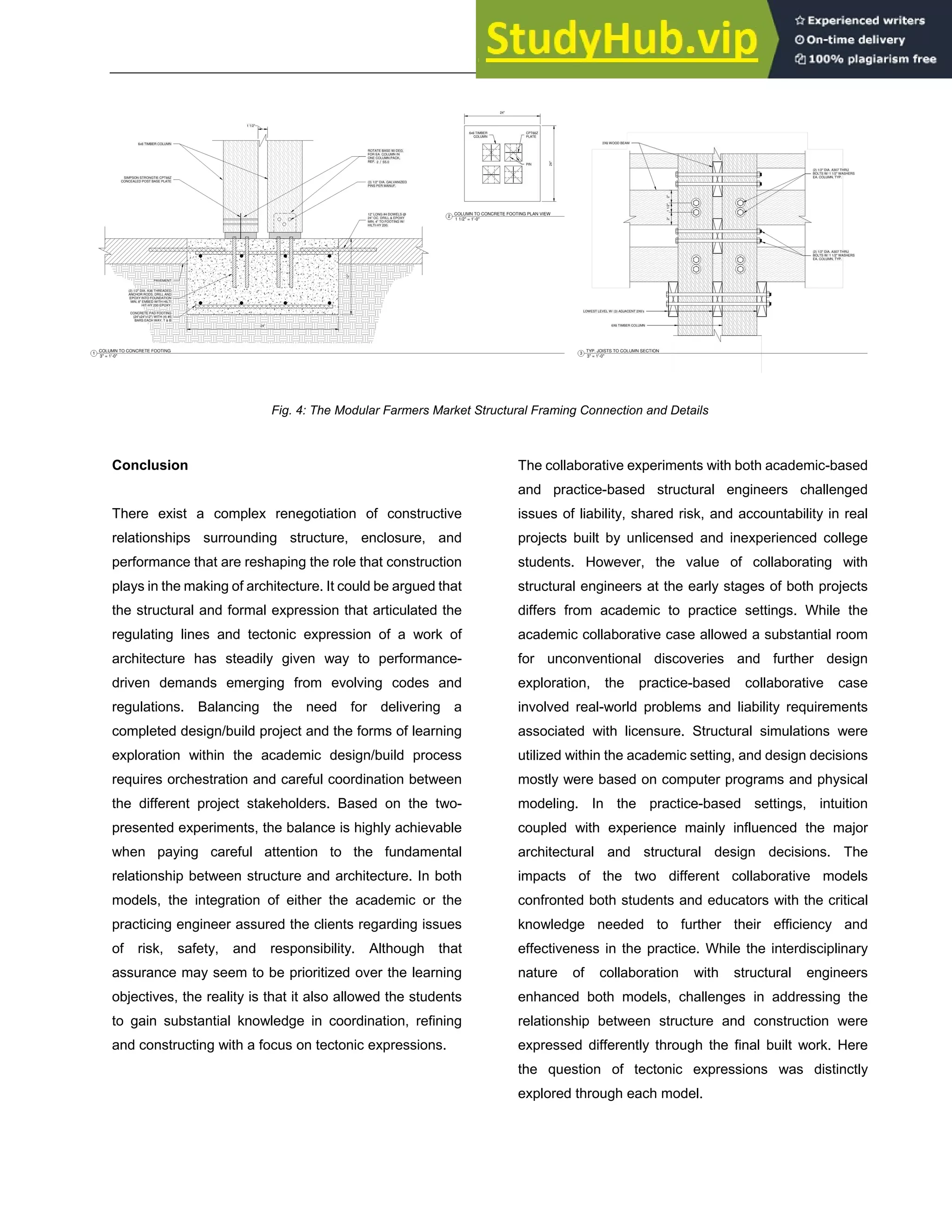 Architecture Structures Ethics And Responsibilities In Academic Design Build Studios | PDF