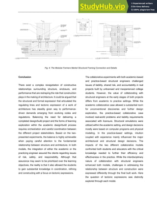 Architecture Structures Ethics And Responsibilities In Academic Design Build Studios | PDF