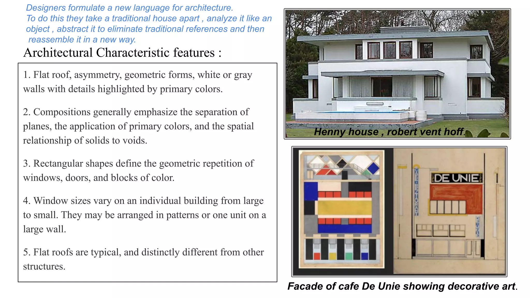 Architecture style de stijl (1) | PDF