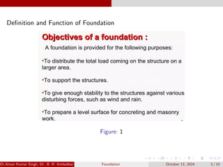 Foundation, Concept and it's Classification | PDF