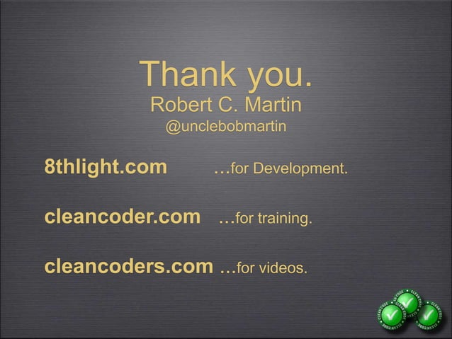 ITkonekt 2019 | Robert C. Martin (Uncle Bob), Clean Architecture and ...