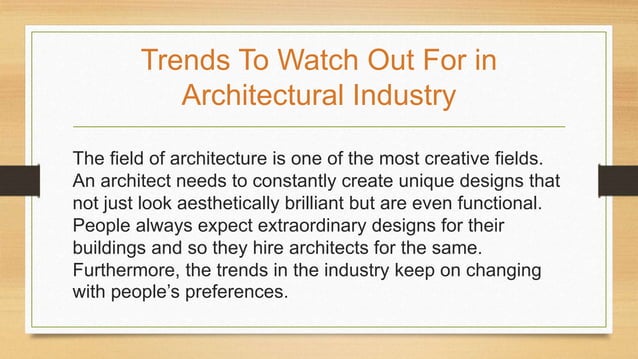 Architecture Trends - Latest Architectural Trends - Architecture Trends ...
