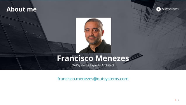 Training Webinar: Fitting OutSystems applications into Enterprise ...