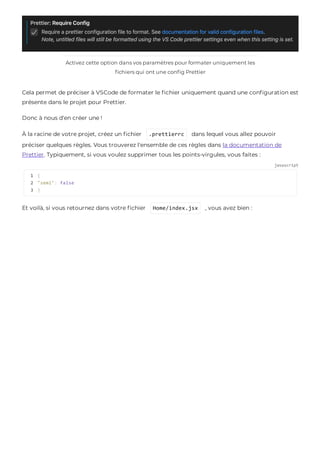 Architecturez votre projet créez une application react complète - open classrooms | PDF | Web ...