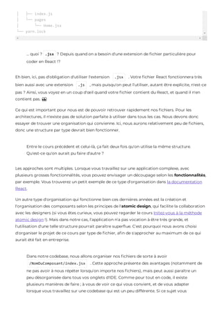 Architecturez votre projet créez une application react complète - open ...
