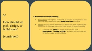 Architecturing the software stack at a small business | PPT