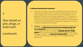 Architecturing the software stack at a small business | PPT