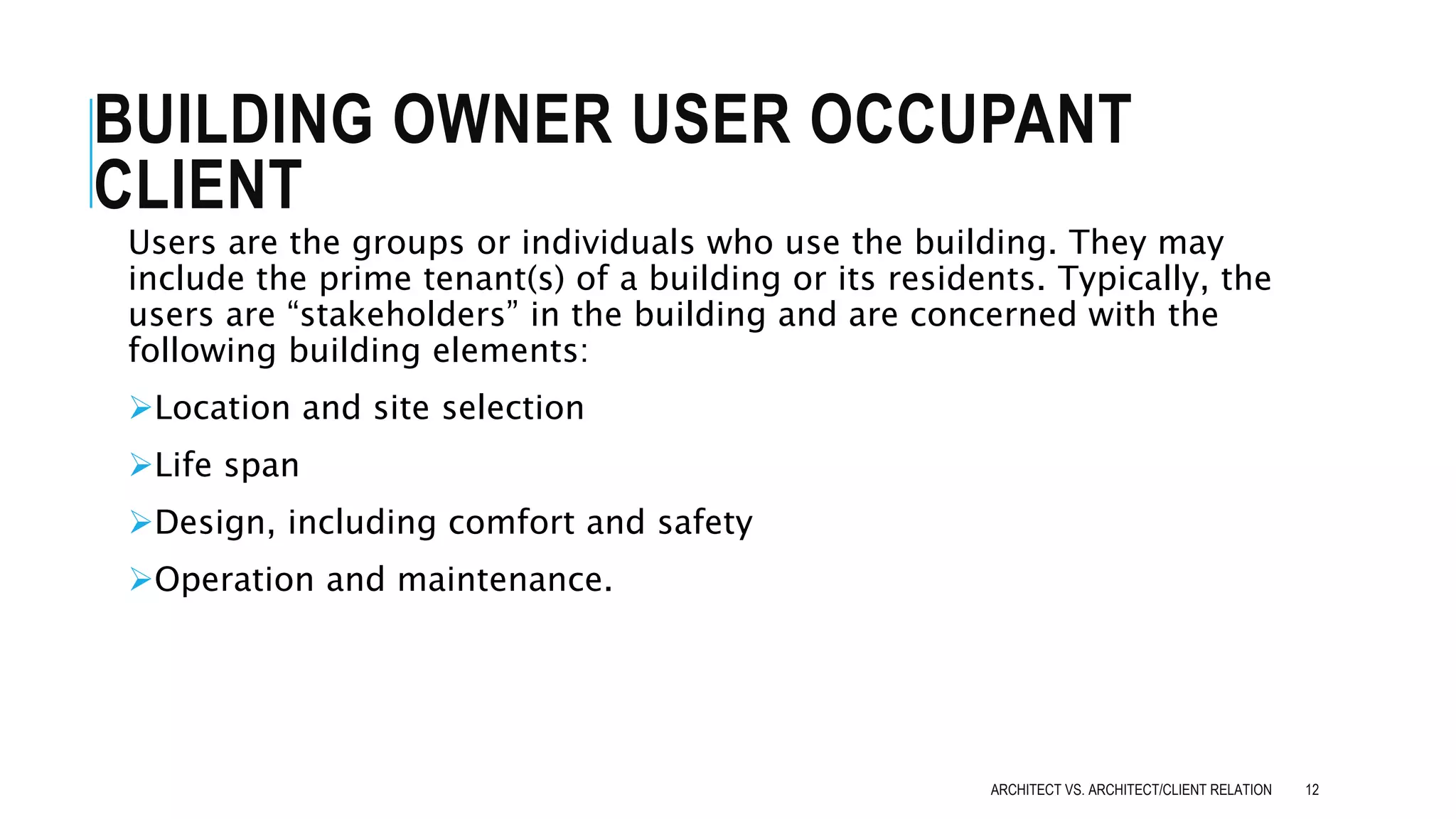 ARCHITECT Vs ARCHITECT Relations.pptx