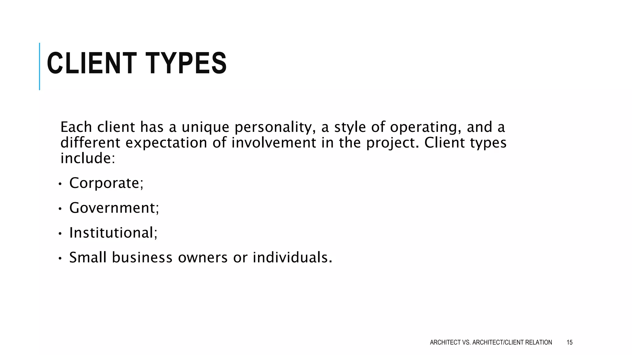 ARCHITECT Vs ARCHITECT Relations.pptx