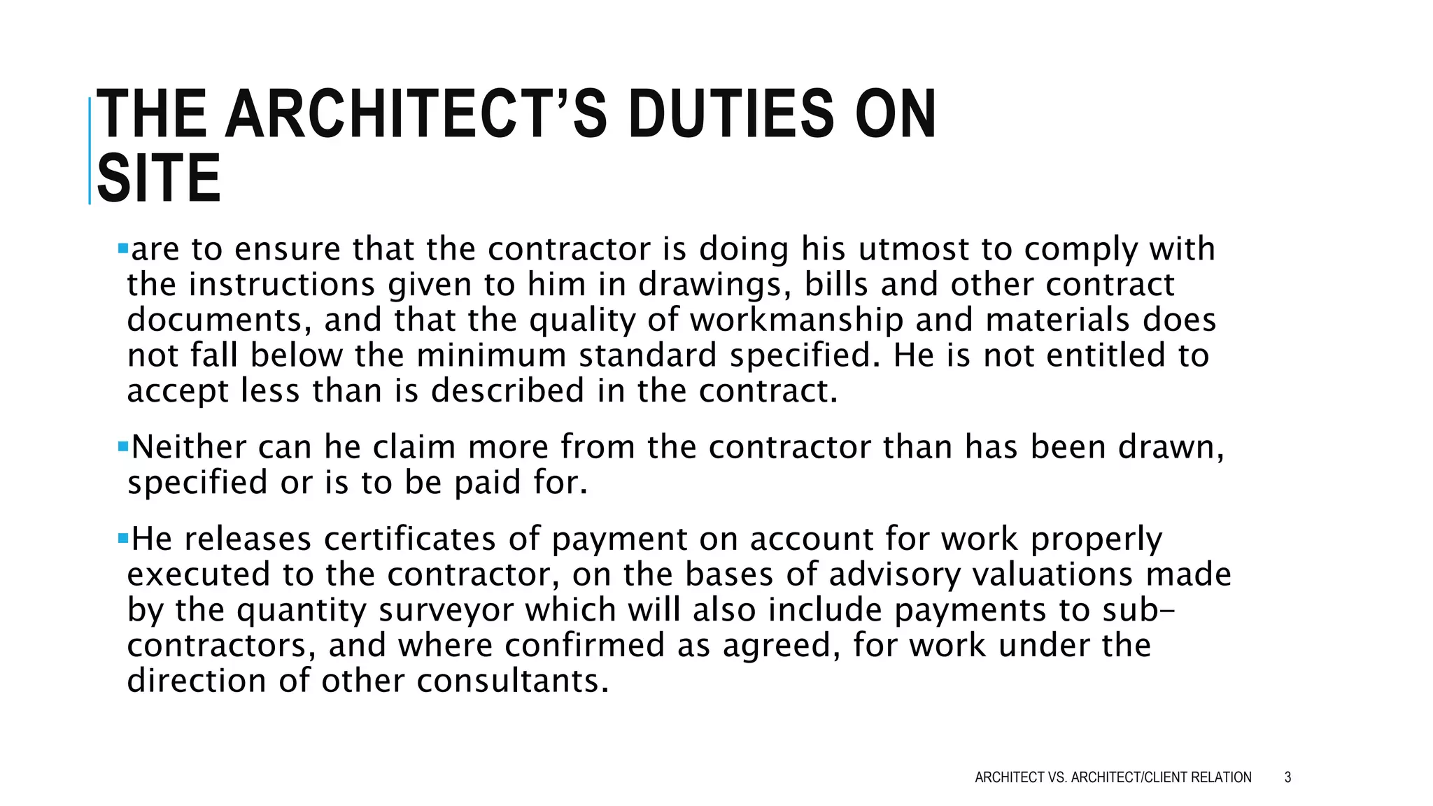 ARCHITECT Vs ARCHITECT Relations.pptx