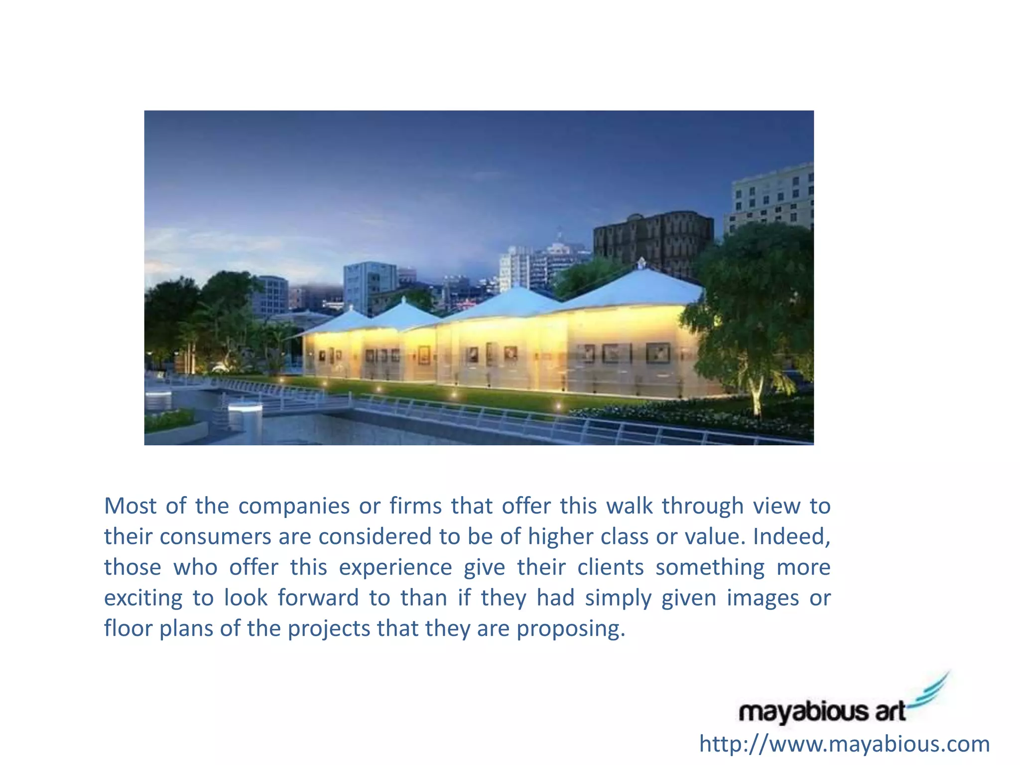 Architectyral walkthrough | PPTX