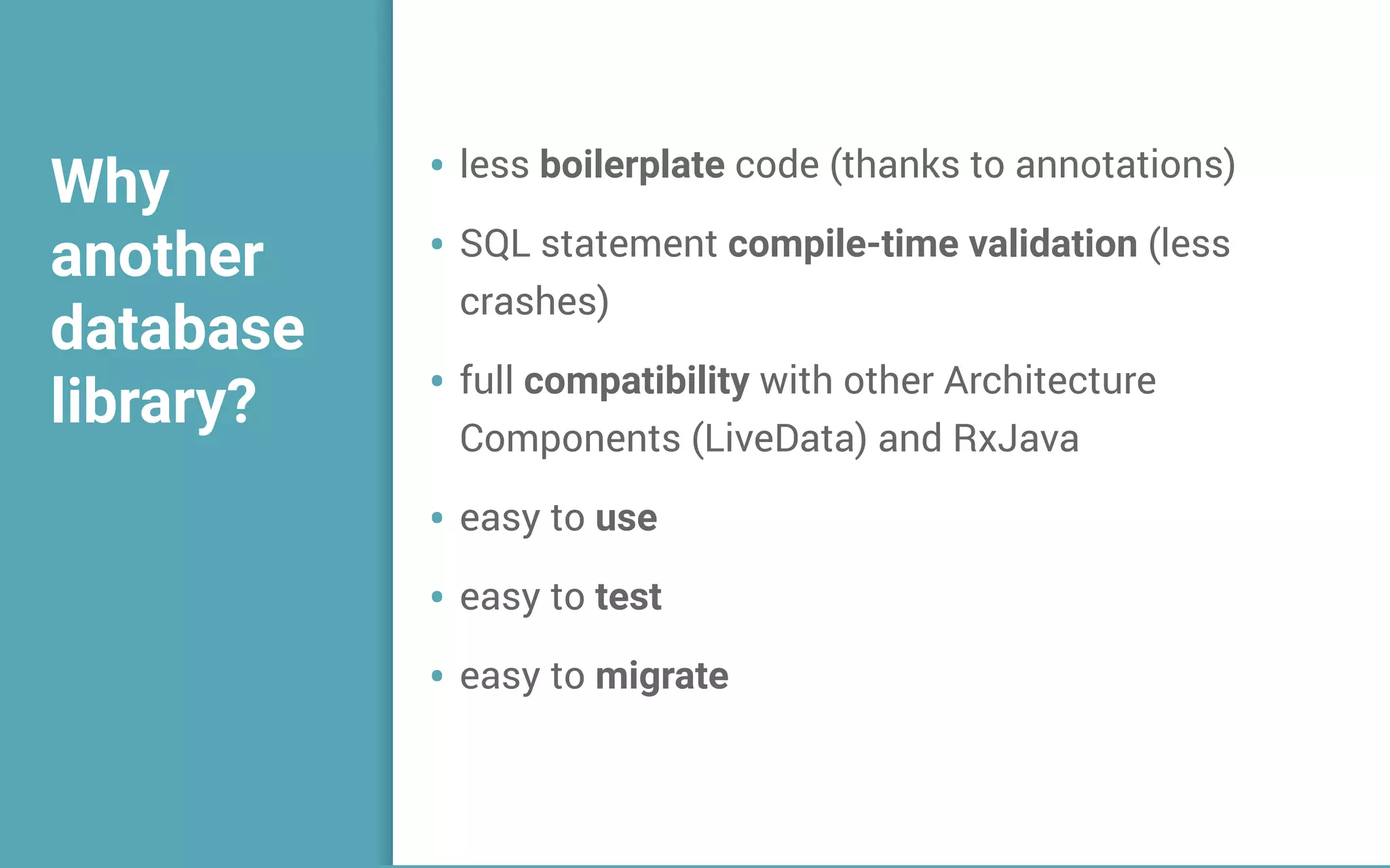 Android Architecure Components - introduction | PPT