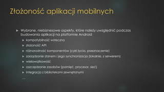 Architektura aplikacji android | PDF