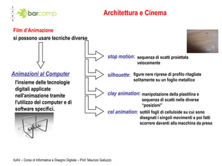 Architettura e Cinema | PPT