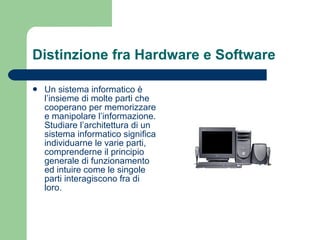 Architettura elaboratore | PPT | Data Storage and Warehousing | Computing