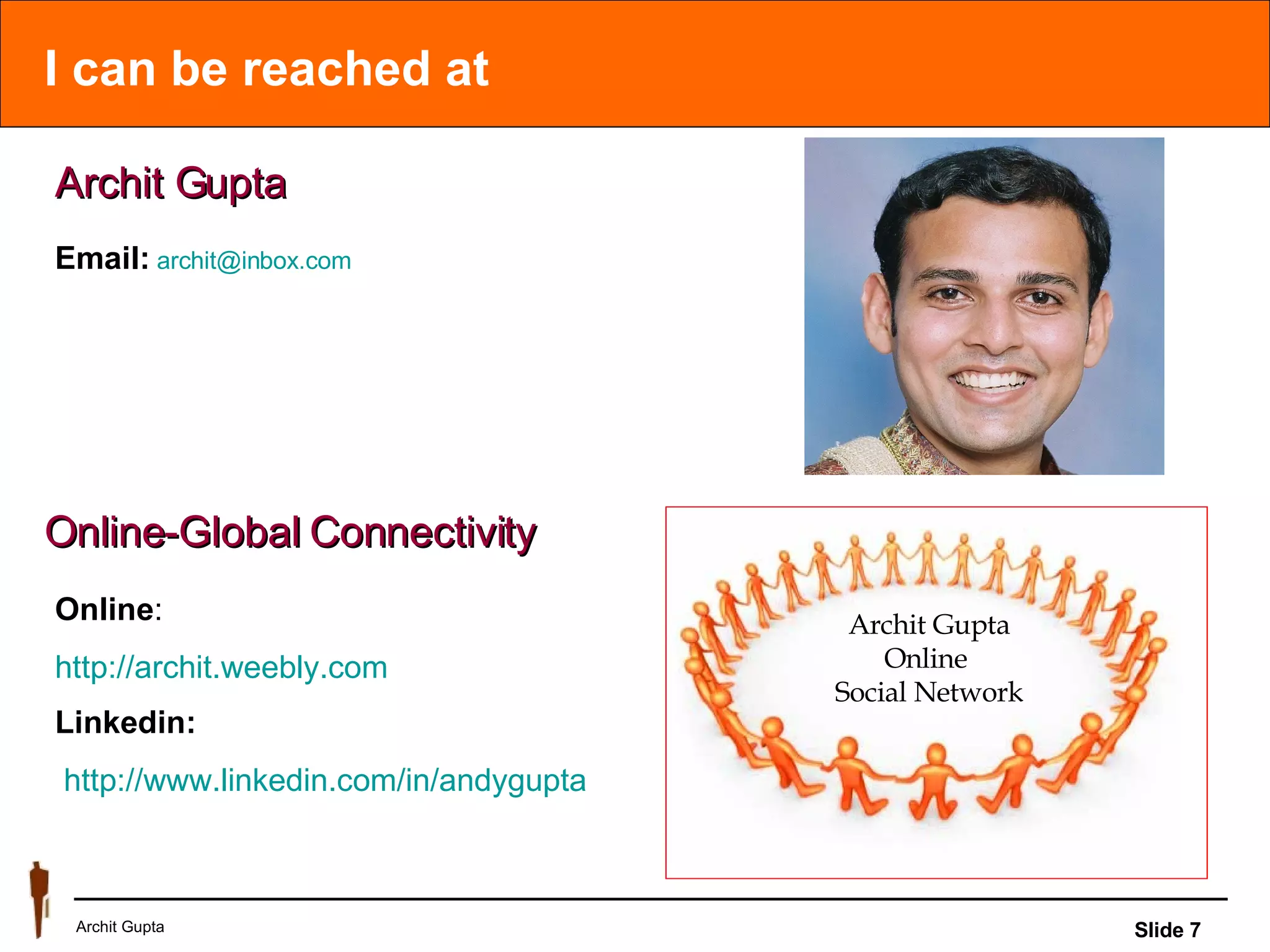 Archit Profile | PPT