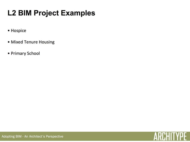 Architype - Adopting BIM - An Architect's Perspective | PDF
