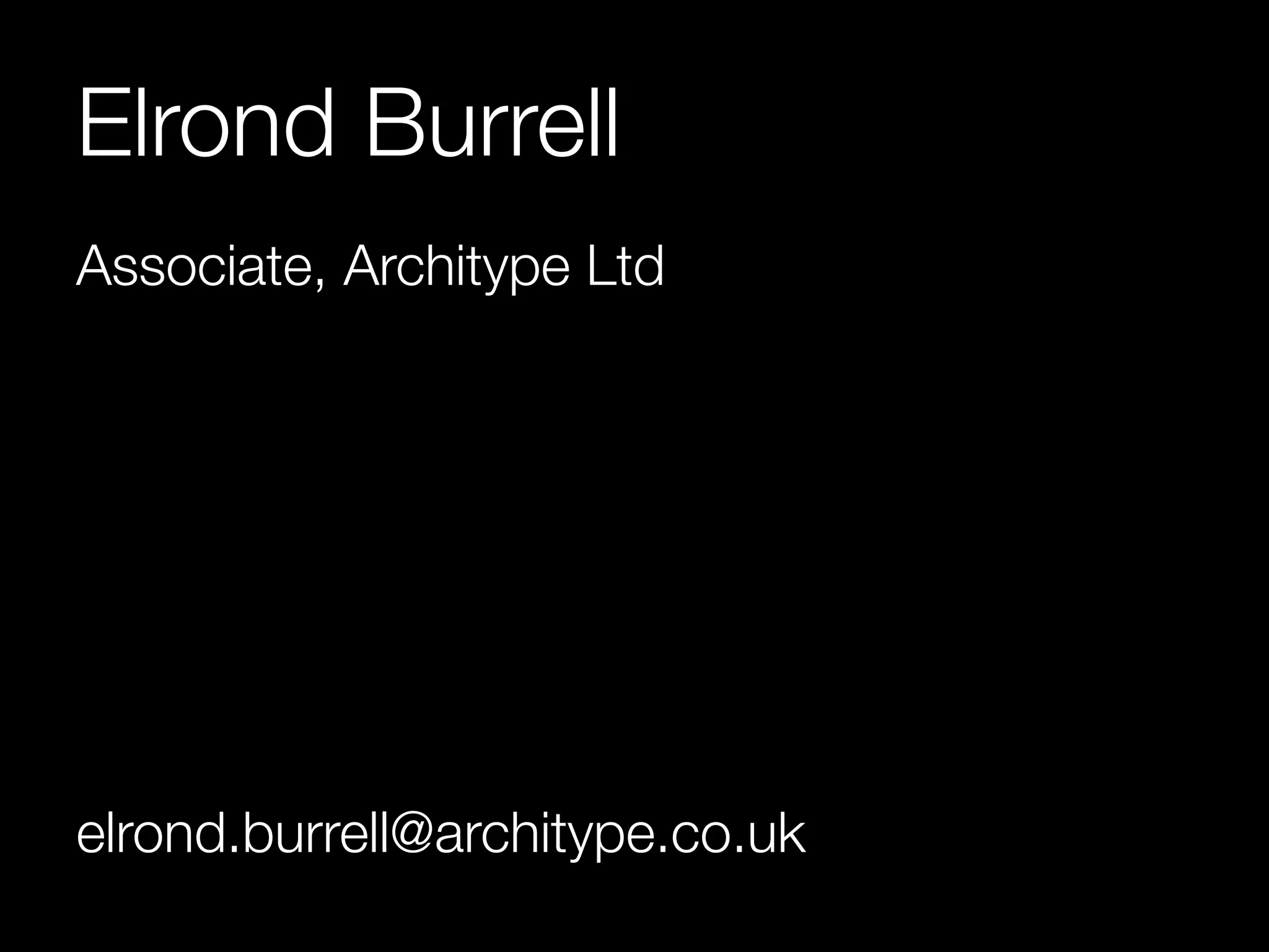 RIBA Part 3 Course: BIM Overview + Application | PPT