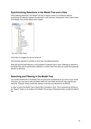 Archi user guide | PDF