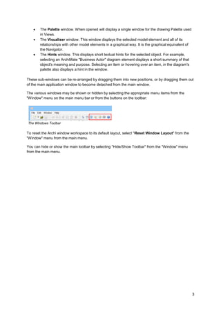 Archi user guide | PDF