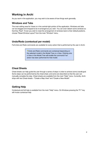 Archi user guide | PDF