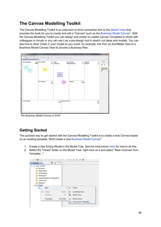 Archi user guide | PDF