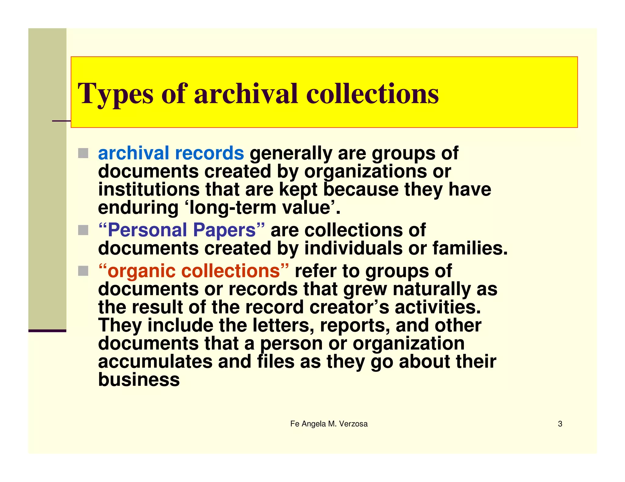 Archival cataloging using ISAD-G | PDF