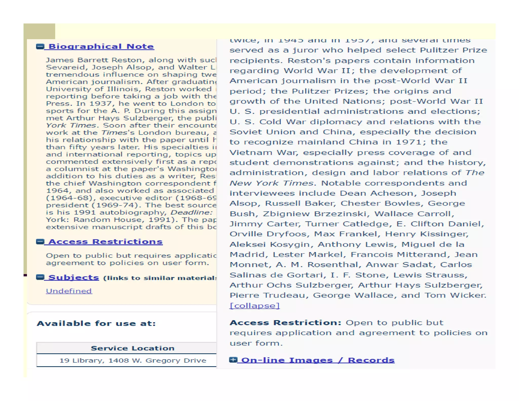 Archival cataloging using ISAD-G | PDF