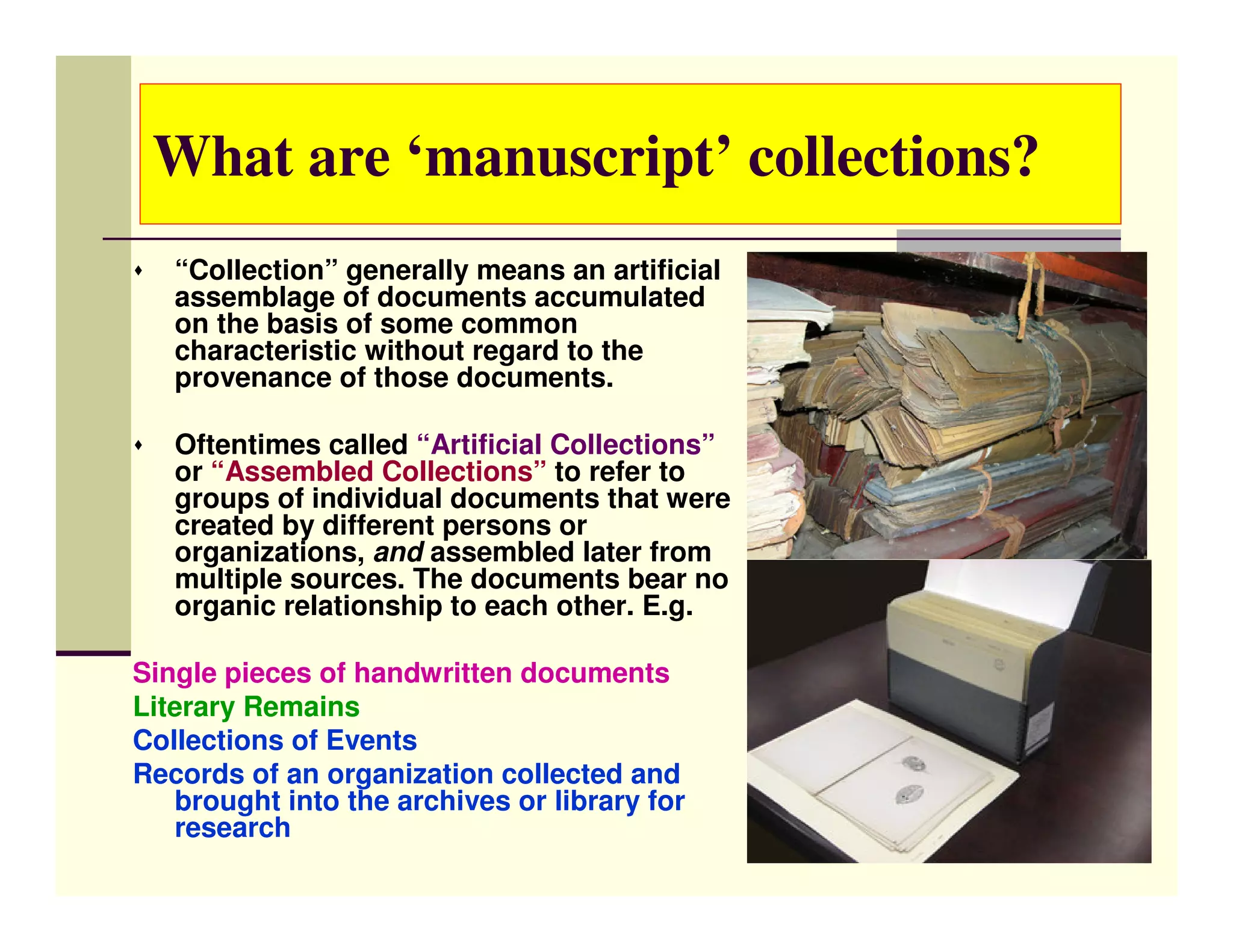 Archival cataloging using ISAD-G | PDF
