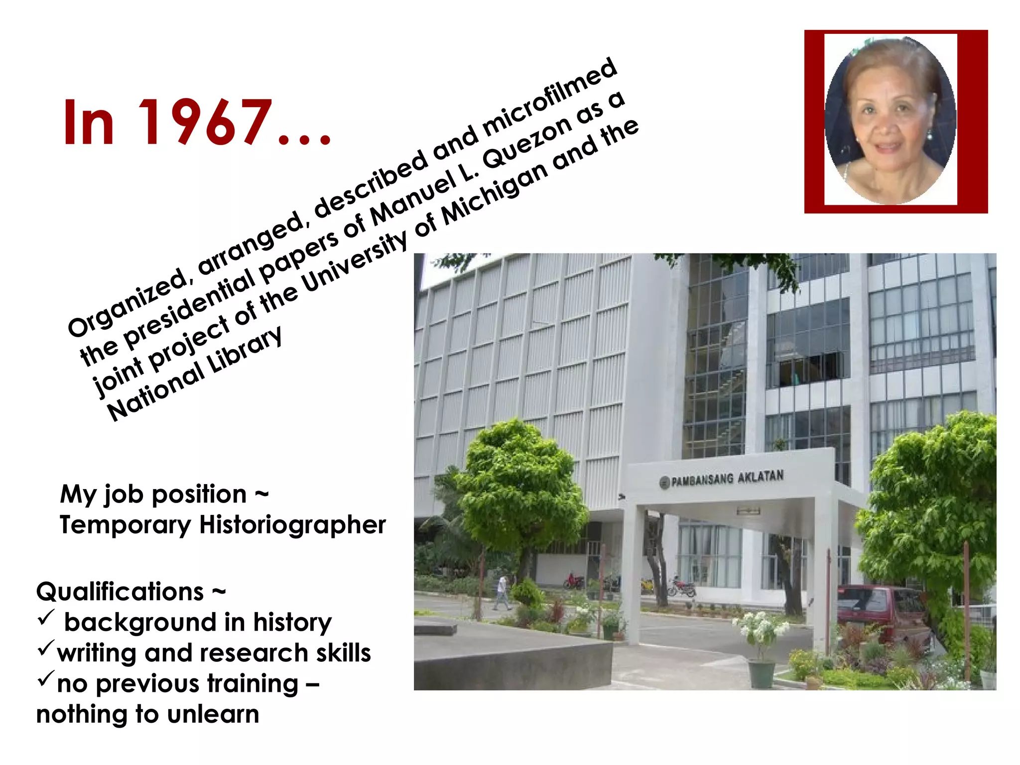 Archival practice and records management | PPT