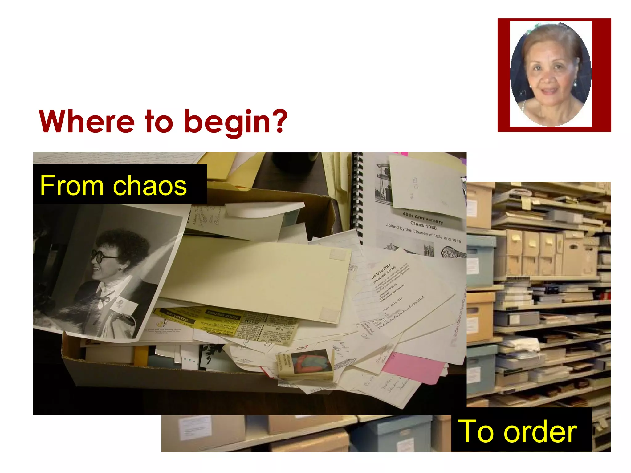 Archival practice and records management | PPT