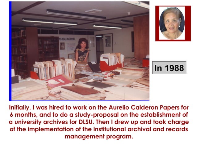 Archival practice and records management | PPT