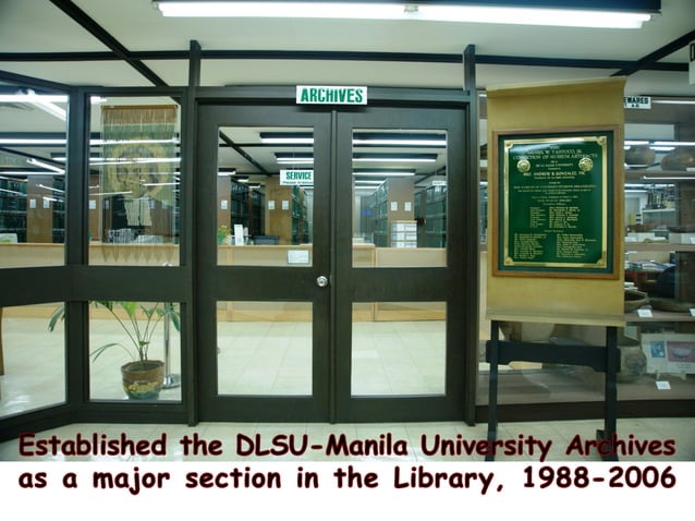 Archival practice and records management | PPT