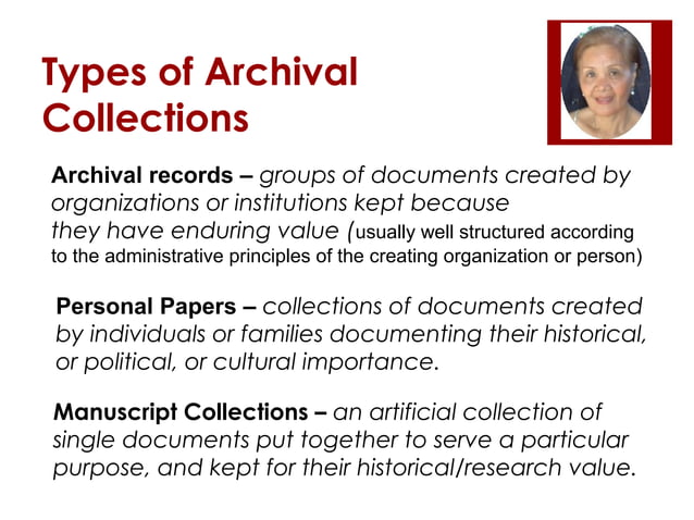 Archival practice and records management | PPT