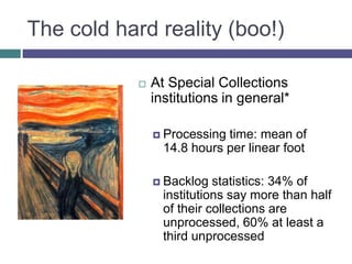 Archival Processing And Description | PPTX