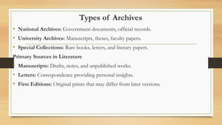 English Archival Research Methodology.ppt