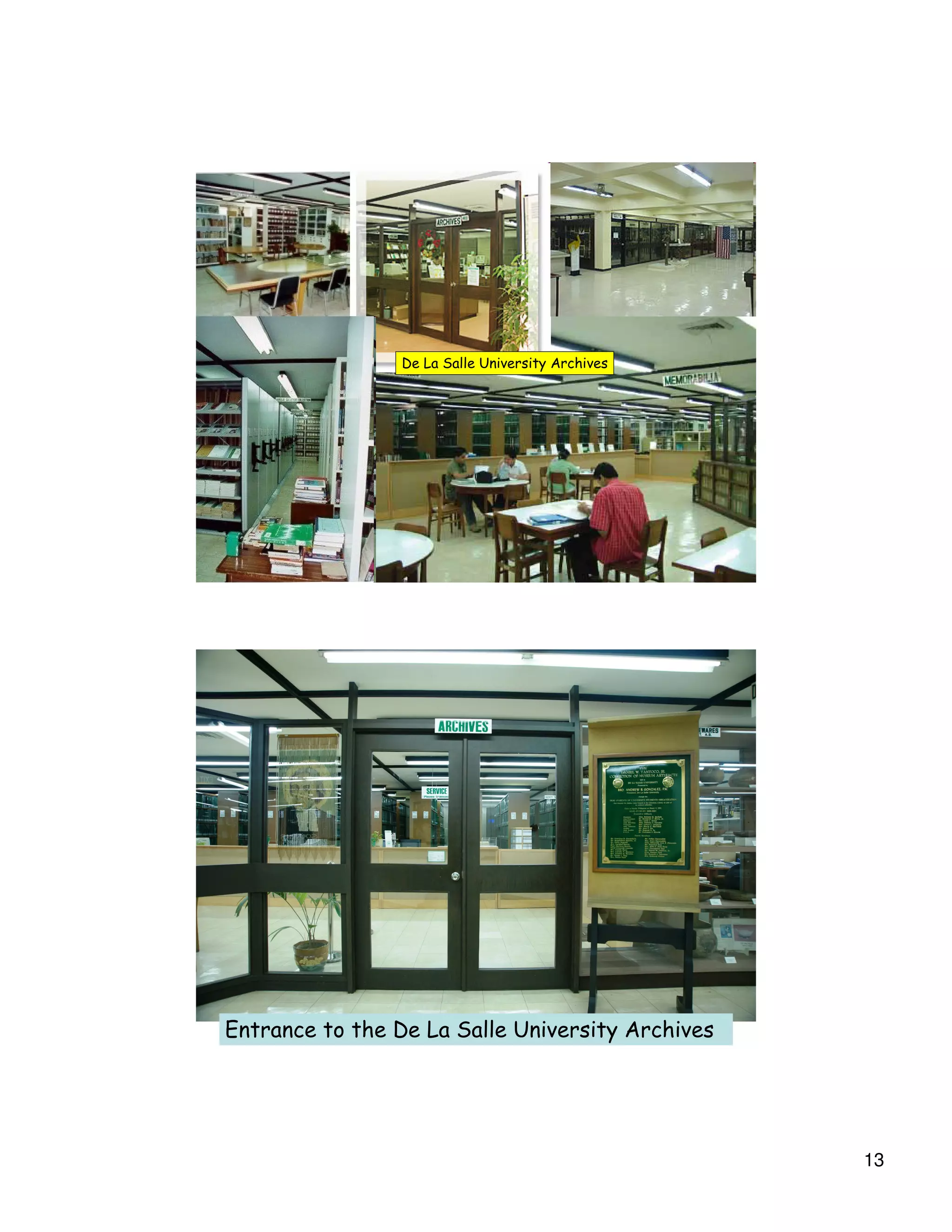 Archival resources in libraries: significance, sources and set-ups | PDF