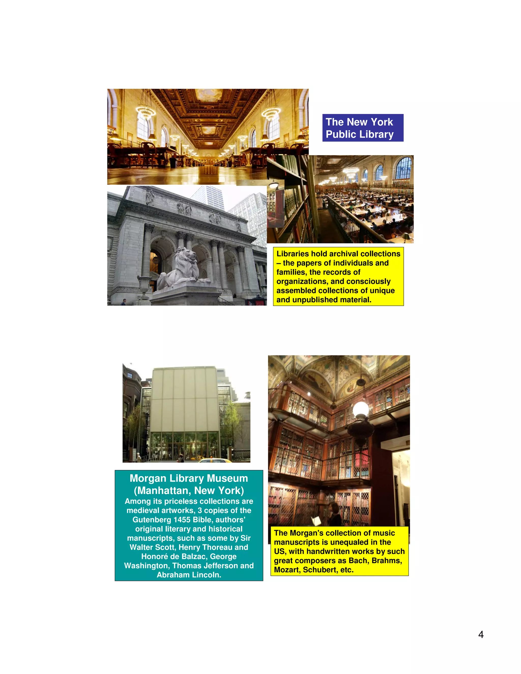 Archival resources in libraries: significance, sources and set-ups | PDF