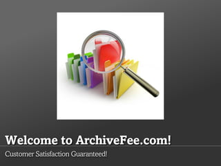 Archivefee.com