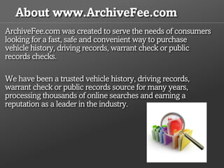Archivefee.com