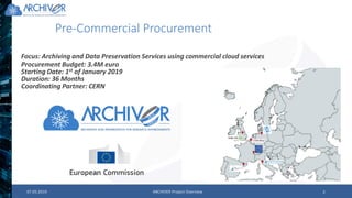 Archiver 3rd omc_project_overview | PPT