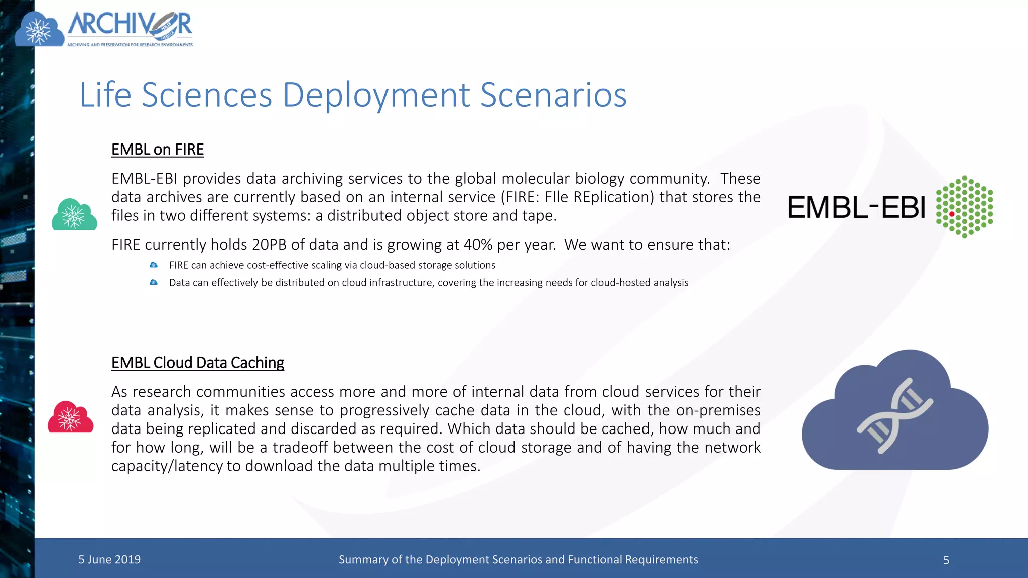 Summary of the Deployment Scenarios and Functional Requirements | PPT