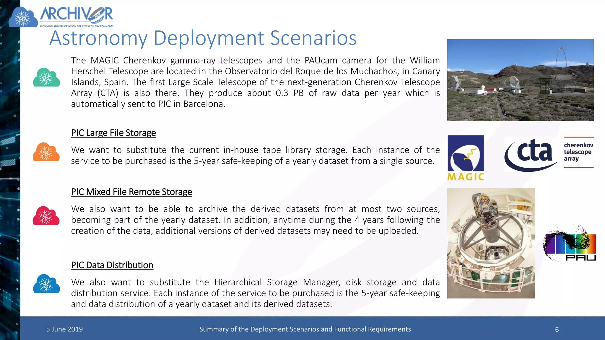 Summary of the Deployment Scenarios and Functional Requirements | PPT