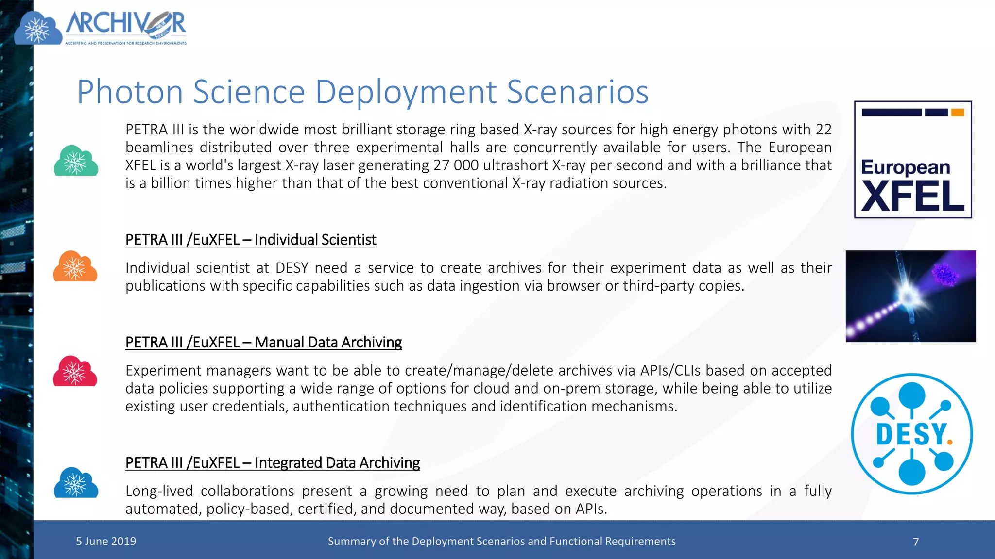 Summary of the Deployment Scenarios and Functional Requirements | PPT