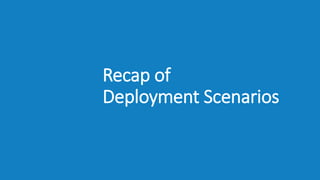 Summary of the Deployment Scenarios and Functional Requirements | PPT
