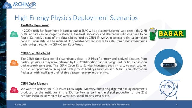Summary of the Deployment Scenarios and Functional Requirements | PPT