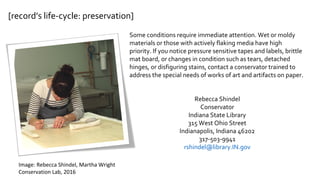 Archival Policies Procedures & the Record's Life Cycle | PPT